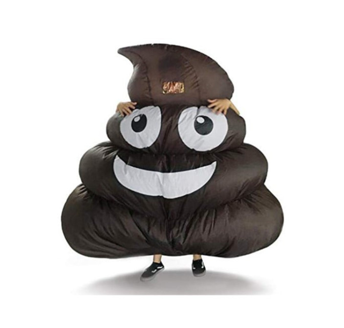 Inflatable Poop Costume | Costume Mascot World CostumeMascotWorld.com
