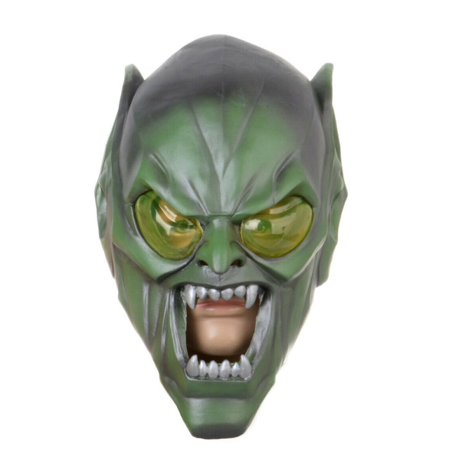 Marvel Spider Man Green Goblin Cosplay Mask | Costume Mascot World ...