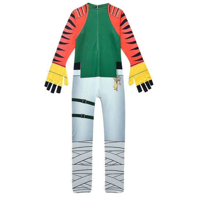 Fortnite Master Key Tiger Cosplay Costume with Masks | Costume Mascot ...
